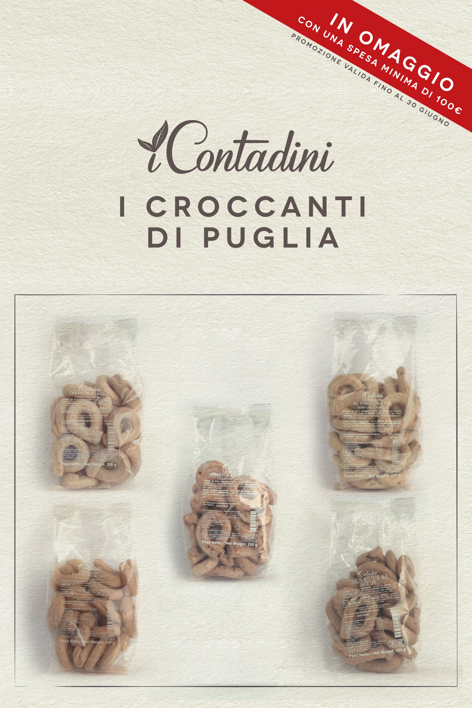 La nostra Home Page Shop | I Contadini Shop